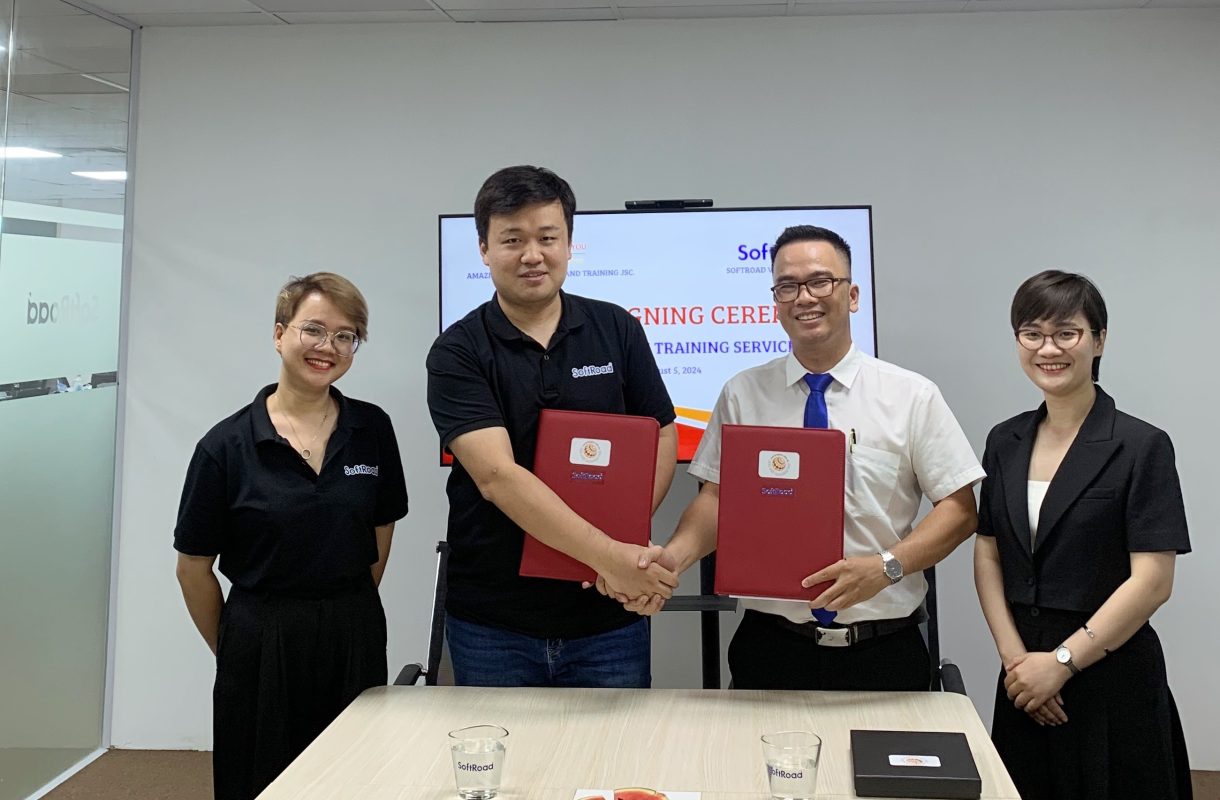 LỄ KÝ KẾT HỢP TÁC GIỮA AMAZING YOU VÀ SOFTROAD: BƯỚC TIẾN MỚI TRONG ĐÀO TẠO TIẾNG ANH DOANH ...